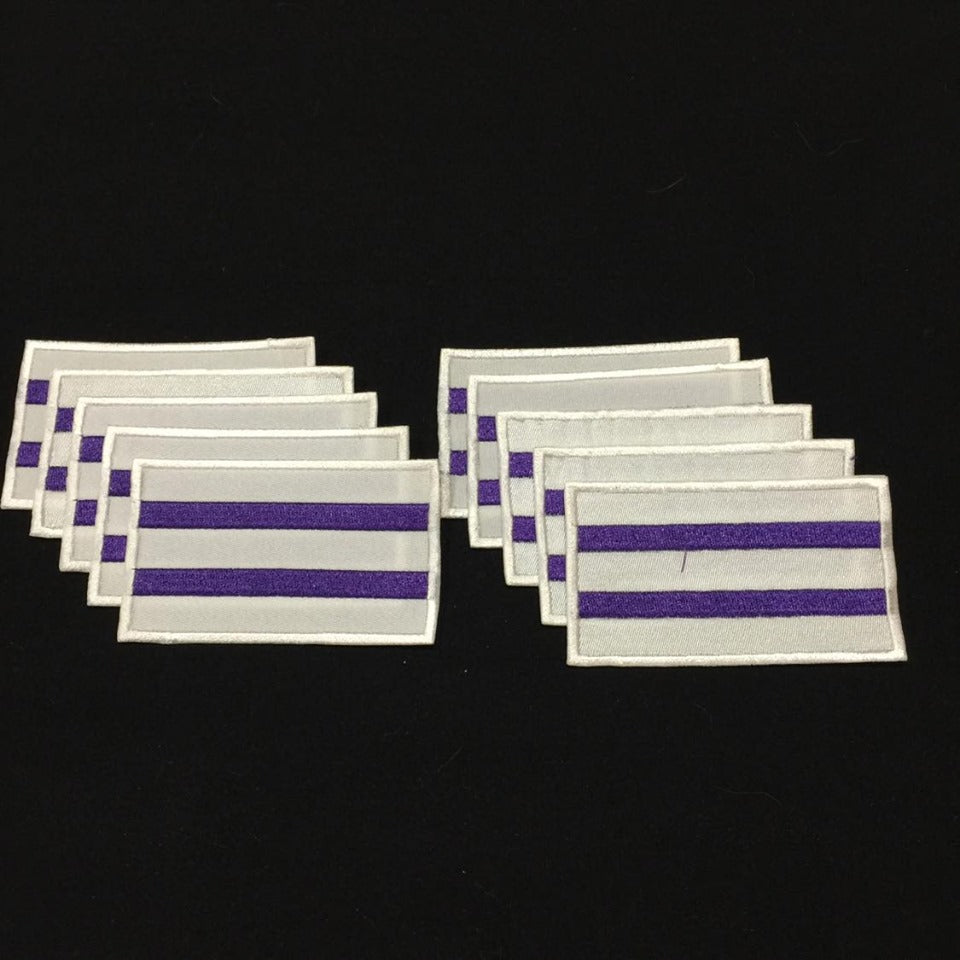 2 Row Wampum Patch - Small – Dinelle Custom Designs (RosiePooh)